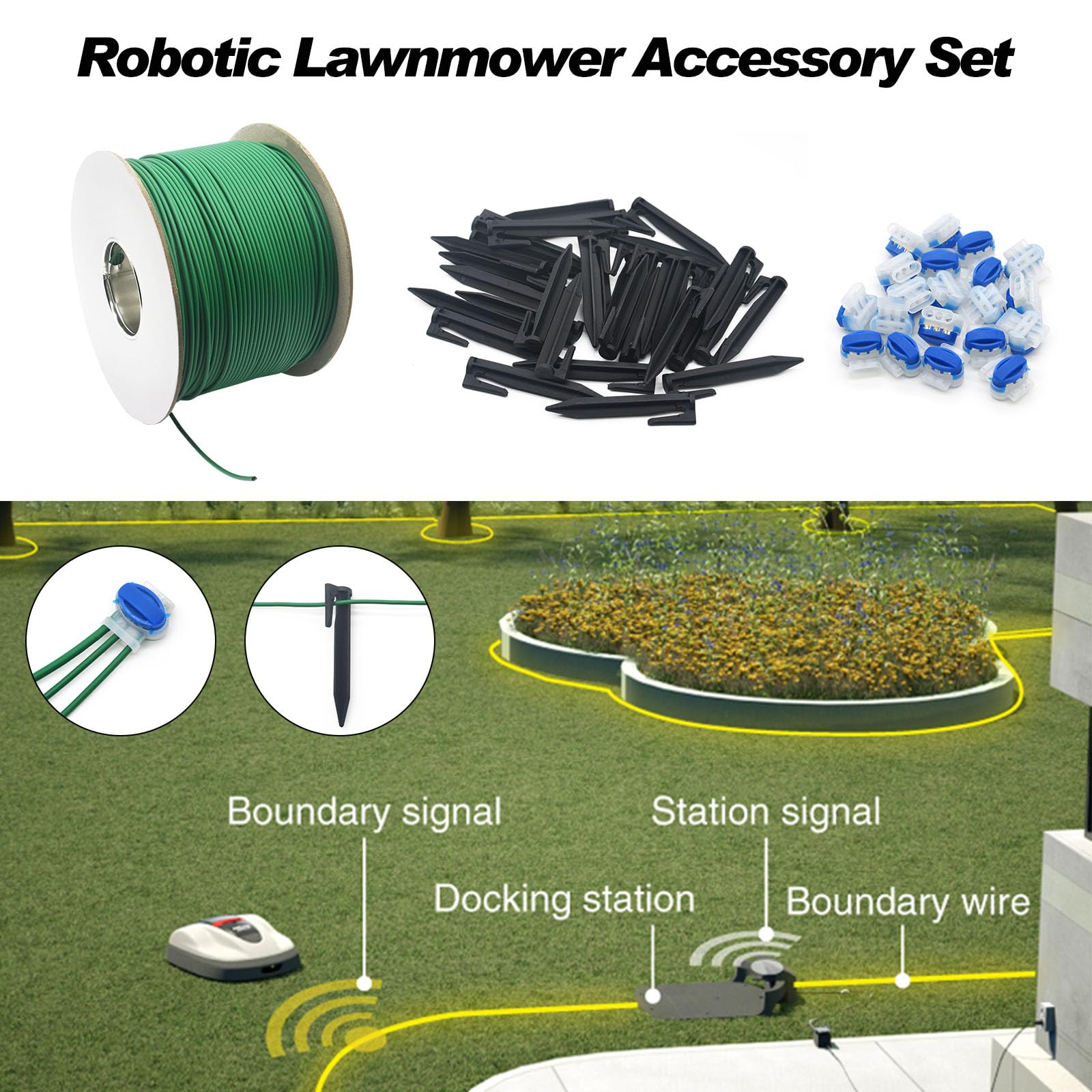 Robotic Lawnmower Boundary Wire - speakerscable.com